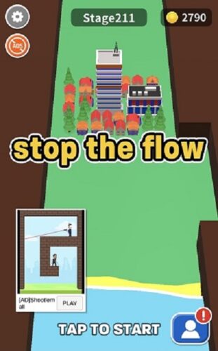 「stop the flow!」攻略【ステージ211～220】