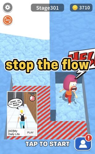 「stop the flow!」攻略【ステージ301～310】