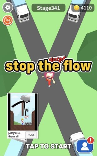 stop the flow!攻略【ステージ341～350】